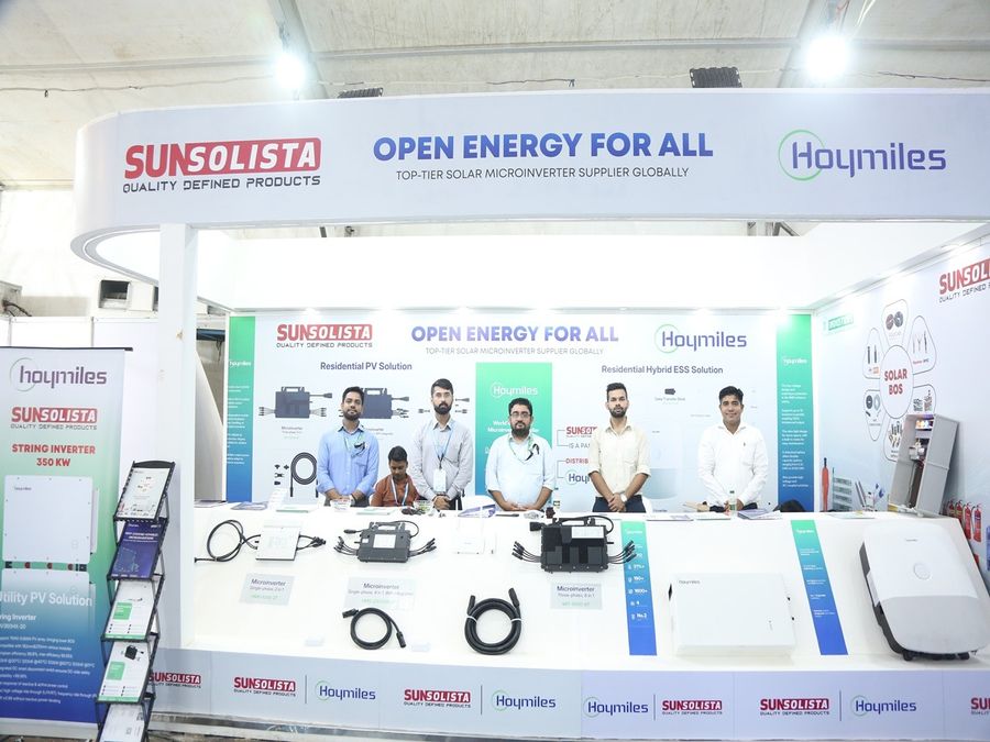 Lucknow: Hoymiles with Sun Solista Showcases Innovative Solar Solutions at REV Exhibition 2025
