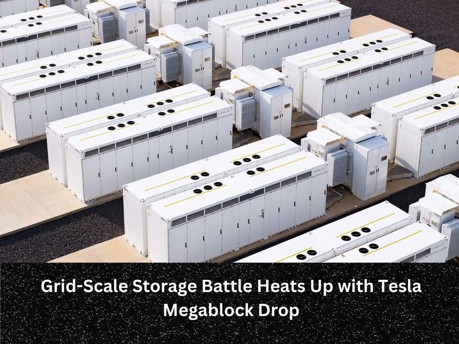 Grid-Scale Storage Battle Heats Up with Tesla Megablock Drop