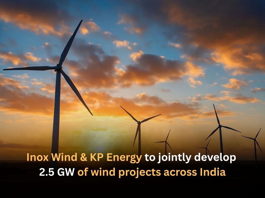 Inox Wind & KP Energy To Jointly Develop 2.5 GW Of Wind Projects Across ...