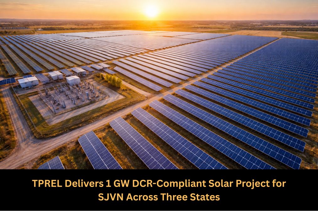 TATA Power Renewable Energy Delivers 1 GW Solar Project for SJVN Across ...