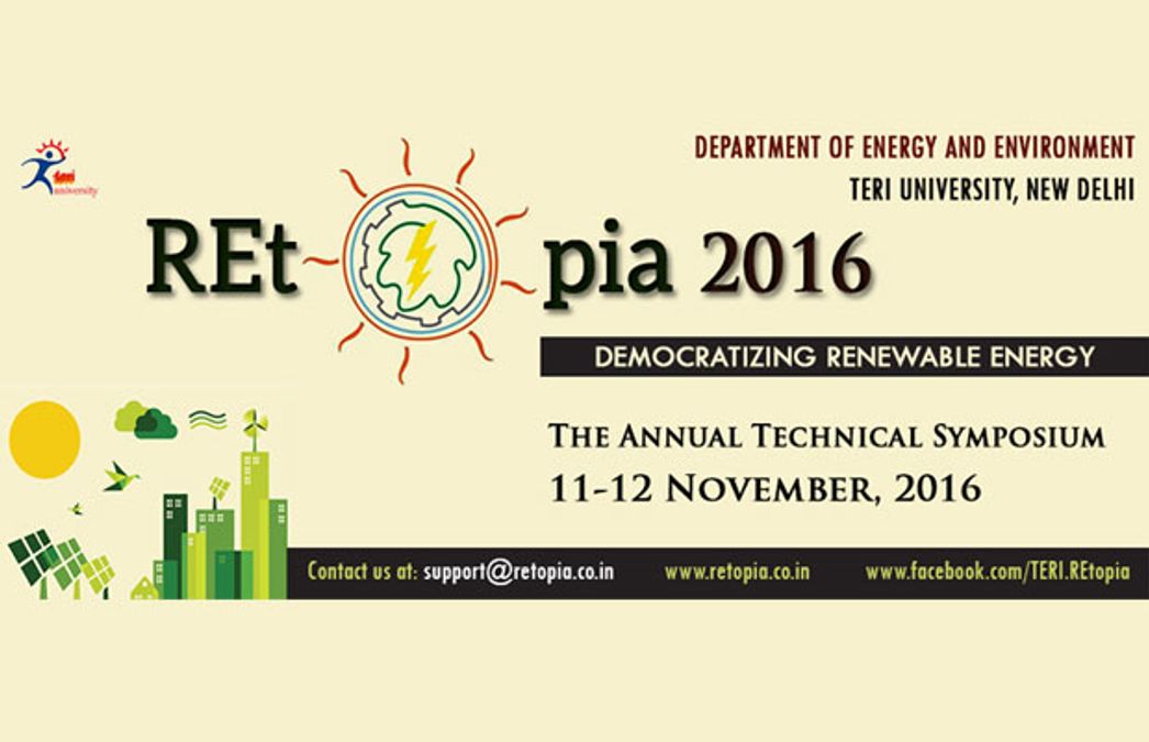 REtopia to host event on Democratizing Renewable Energy at TER University