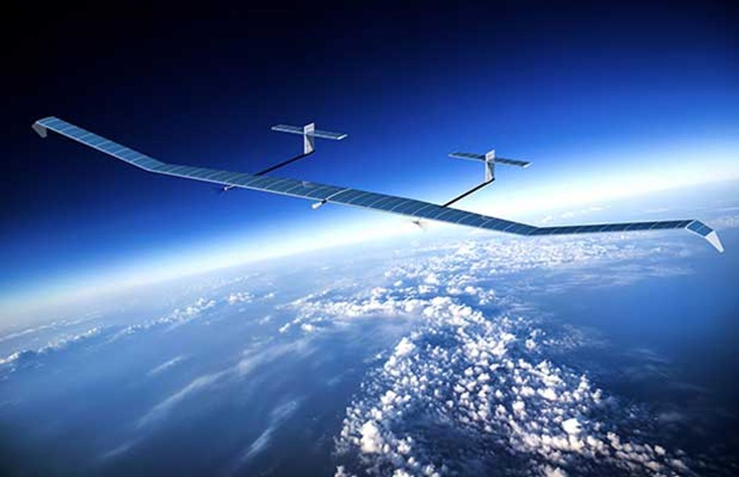Microlink Devices’ Solar Sheets Power Zephyr UAV Maiden Flight