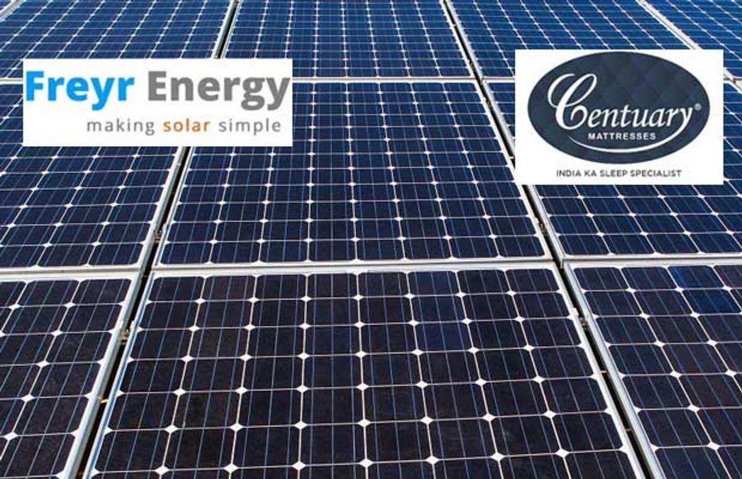 Centuary Mattresses Goes Solar With Freyr Energy