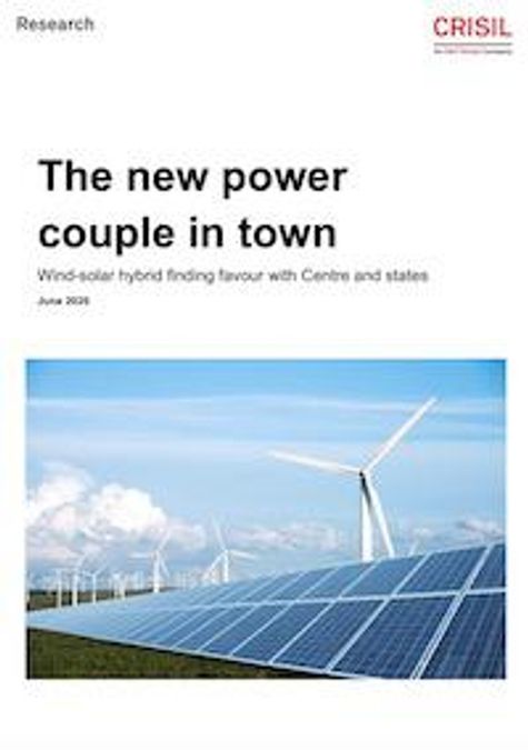 CRISIL Report on The New Power Couple in Town