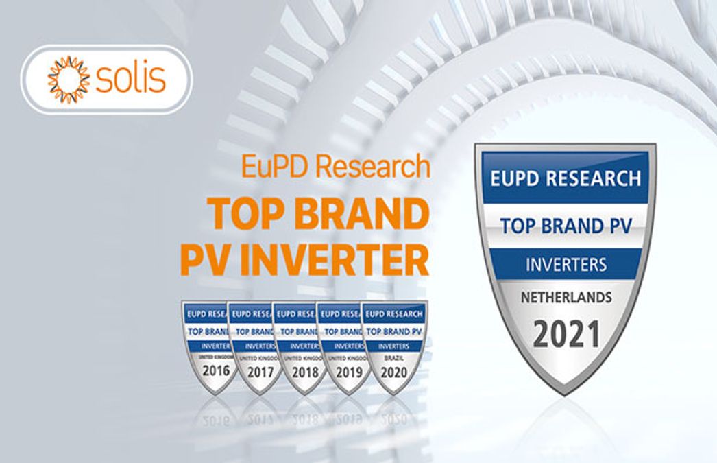 Ginlong Solis Honoured with the Top Brand PV 2021 Award for Inverter ...