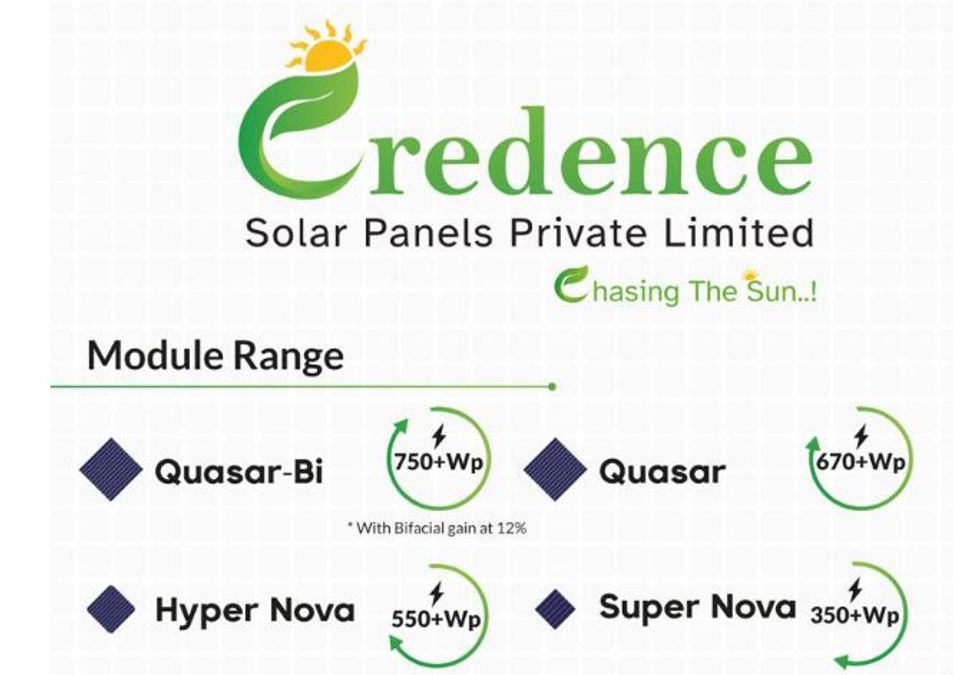 First Project With Modules From Credence Solar Nears Launch