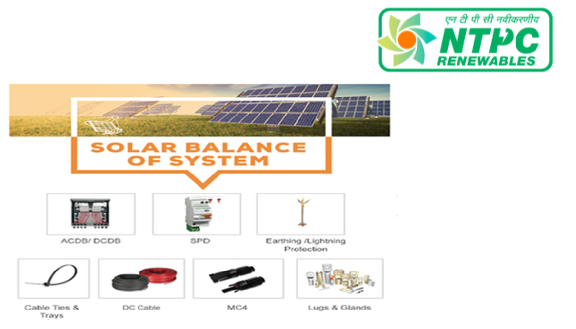 NTPC Floats 1200 MW of BoS Tender for Solar Project in Kutch, Gujarat