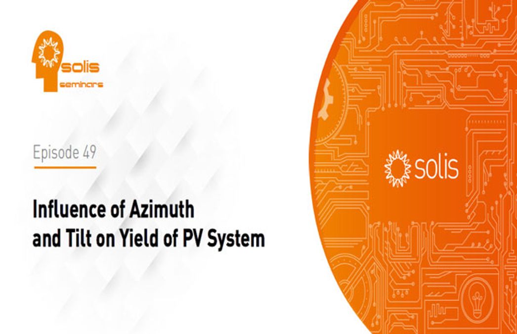 Influence of Azimuth and Tilt on Yield of PV System