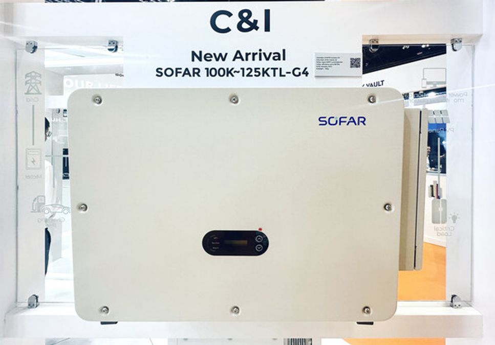 SOFAR Launches 100-125kW C&I PV Solutions For Global Market