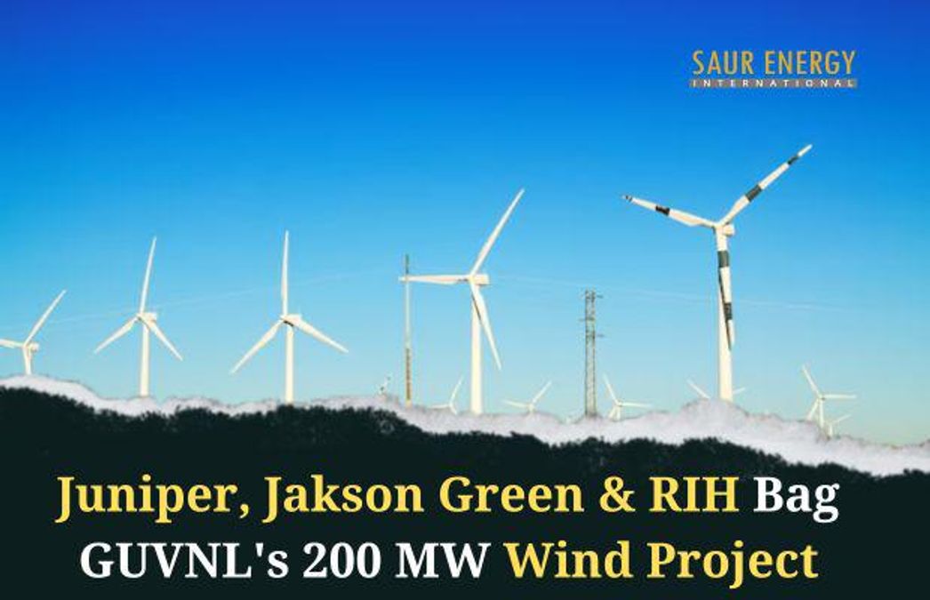 Juniper, Jakson Green & RIH Bag GUVNL's 200 MW Wind Project