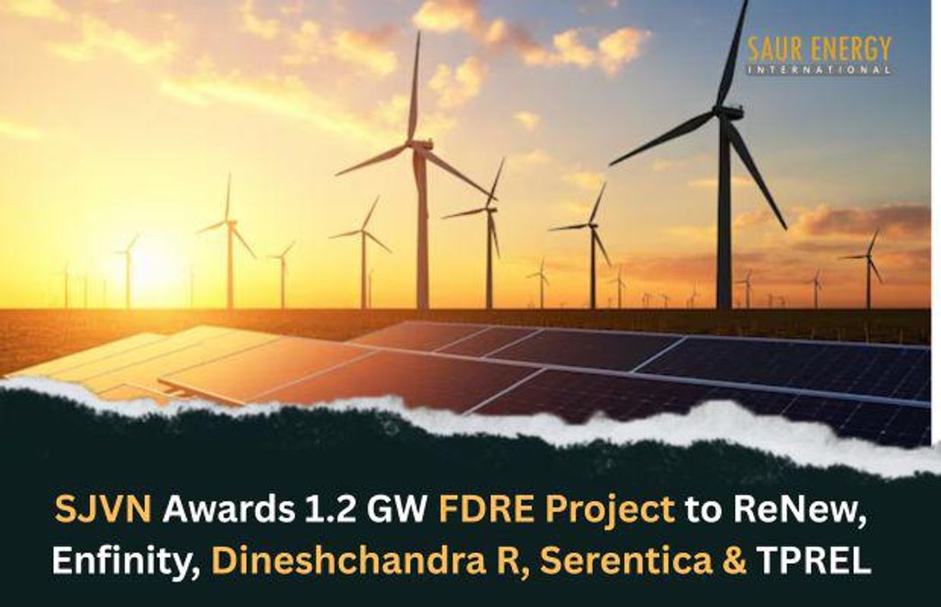 ReNew, Enfinity, Serentica Among Winners of SJVN's FDRE tender