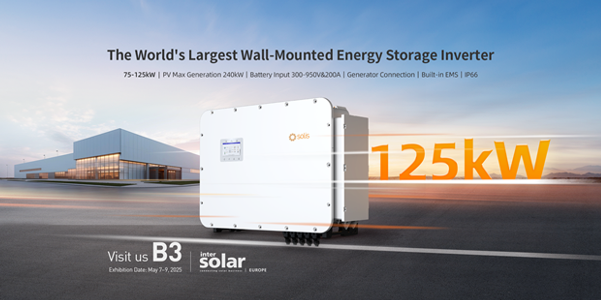 Solis Marks 20 Years with Major Launches at Intersolar Europe