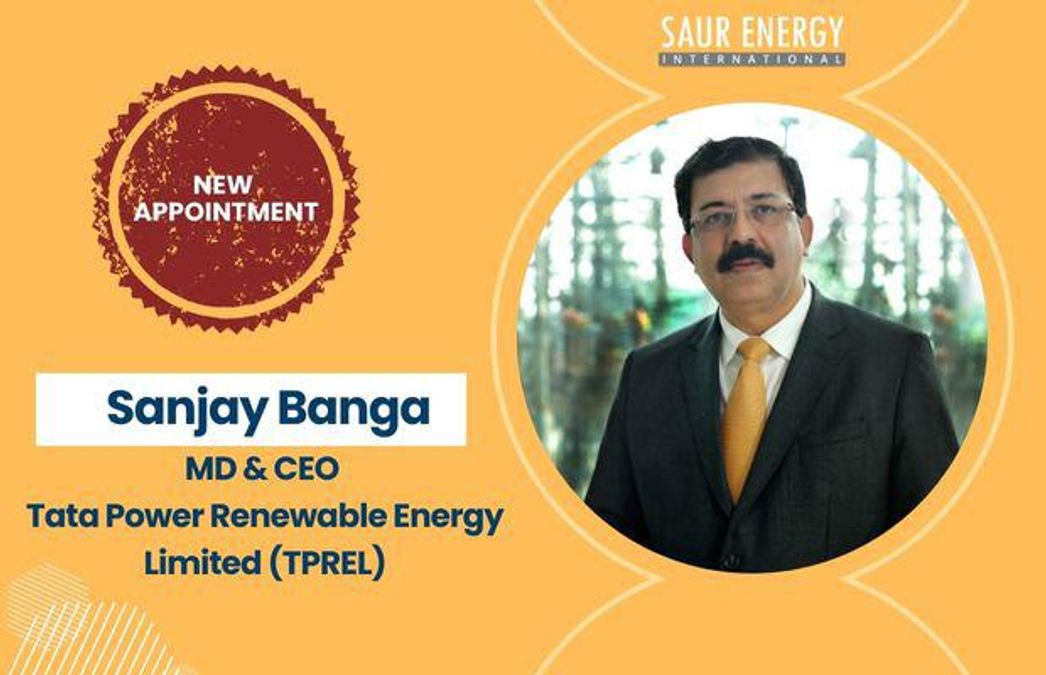 Tata Power Elevates Sanjay Banga As MD & CEO Of TPREL