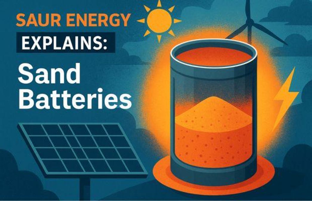 Saur Energy Explains: Grains to Grid – Power of Sand Batteries