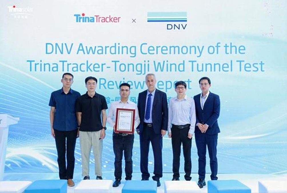TrinaTracker’s Solar Tracker Passes DNV Wind Tunnel Review