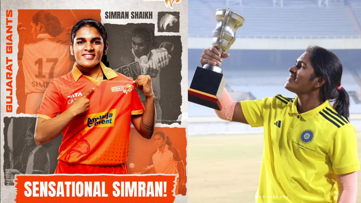 From Dharavi to WPL: Simran Shaikh's Inspiring Journey