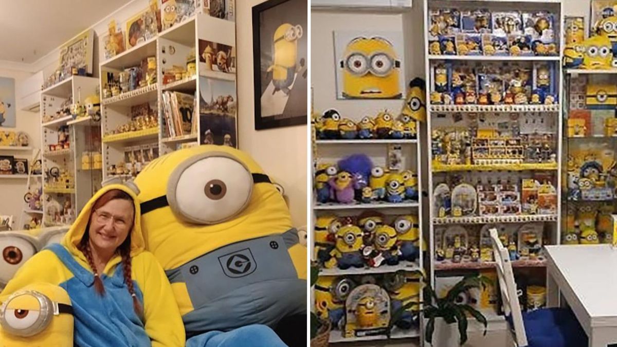 Australian Woman Sets World Record For Largest Minions Memorabilia ...