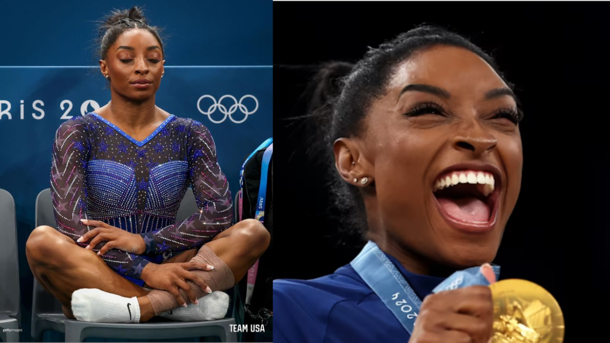 How Simone Biles Prioritising Therapy Contributed To Her Gold-Winning ...