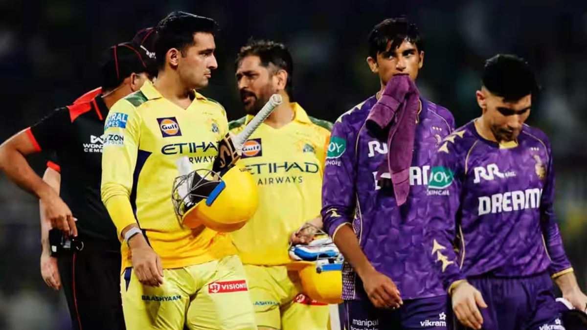 IPL 2025: Updated Points Table after KKR vs CSK Match 57