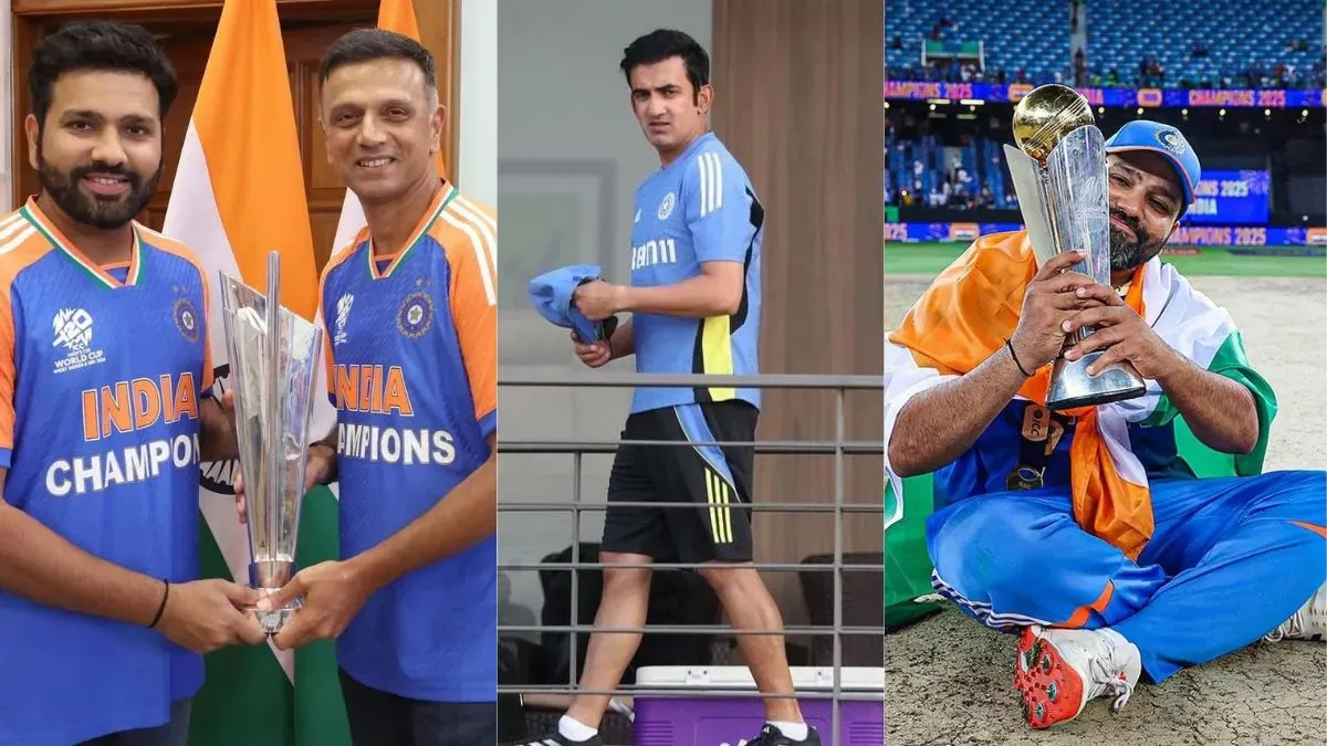 Not Gambhir! Rohit Sharma credits Rahul Dravid for ICC Champions Trophy 2025 success
