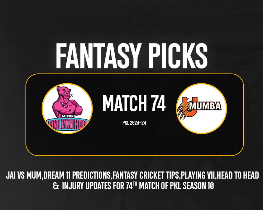 JAI vs MUM Dream11 Prediction, PKL Fantasy Kabaddi Tips, Starting 7 ...