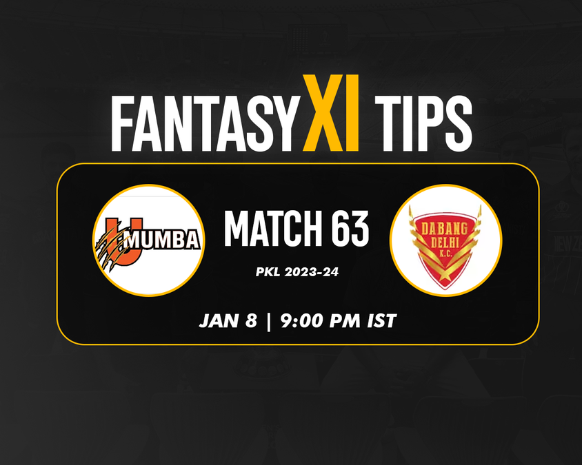 PKL 2023-24: MUM vs DEL Dream11 Prediction, Match 63, Fantasy Kabaddi Tips, Playing VII and ...