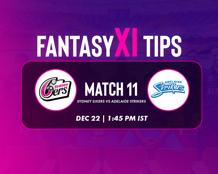 SIX vs STR Dream11 Prediction, Fantasy Cricket Tips, Playing XI for T20 ...