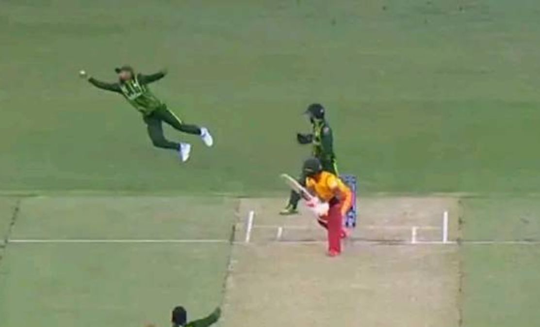 Watch: Babar Azam stuns fans with a breathtaking one handed stunner at ...