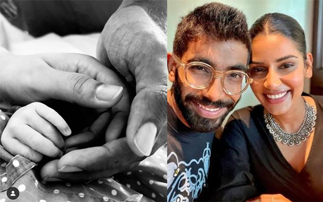 'Special feeling'- Fans react as Jasprit Bumrah and wife Sanjana Ganesan blessed with baby boy ...