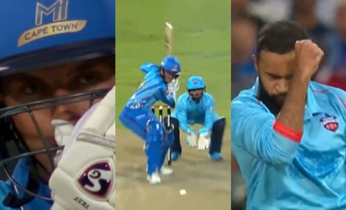 Watch: Adil Rashid leaves Sam Curran clueless with ripper vs MI Cape ...