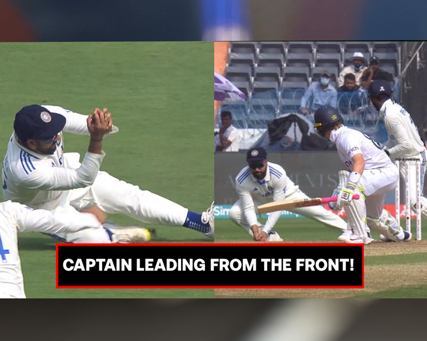 WATCH: Rohit Sharma's sharp catch at first slip spells the end of ...