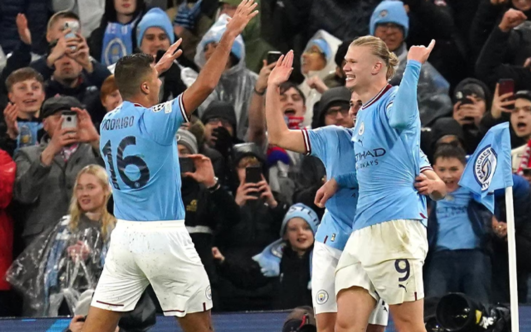 Manchester City 3-0 Bayern Munich: Pep Guardiola’s side take control of their quarter-final tie ...