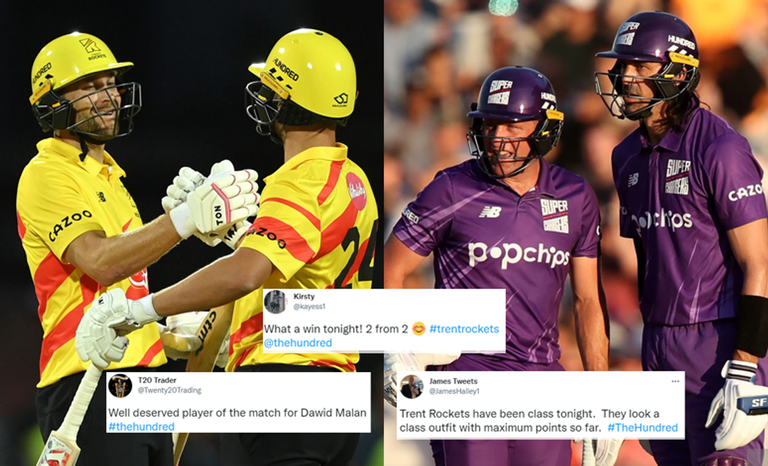 'What a win' - Twitter elated as Trent Rockets thump Northern ...