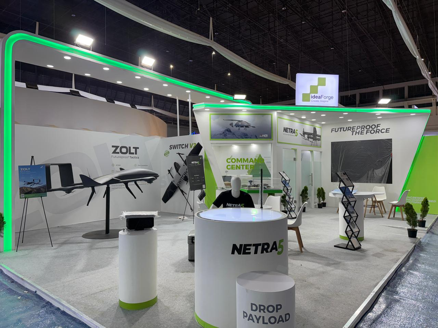 ideaForge Launches NETRA 5, SWITCH V2, Tactical and Logistics UAVs