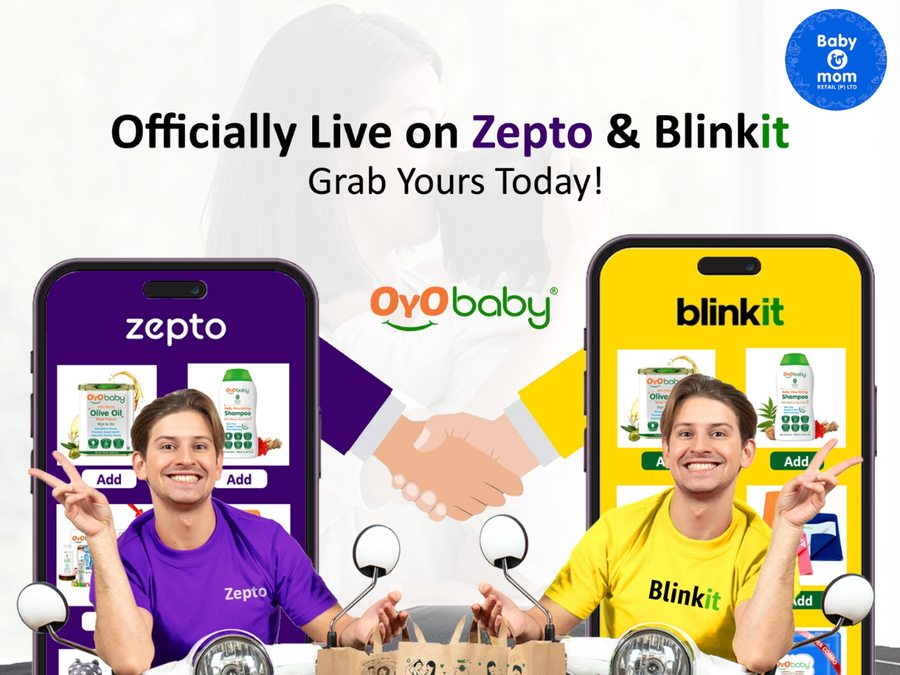 Baby & Mom Retail Products are Now Live on Blinkit and Zepto