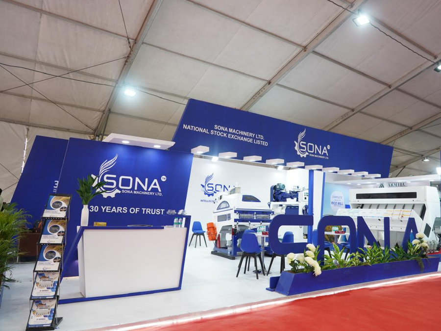Sona Machinery Highlights Grain Processing Tech at Lucknow Expo 2025