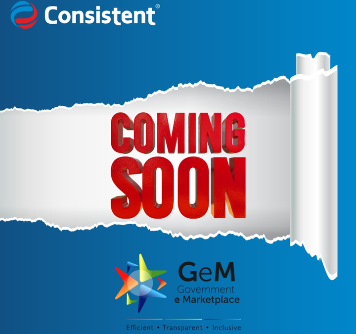 Consistent Infosystems to List Products on GeM for Government