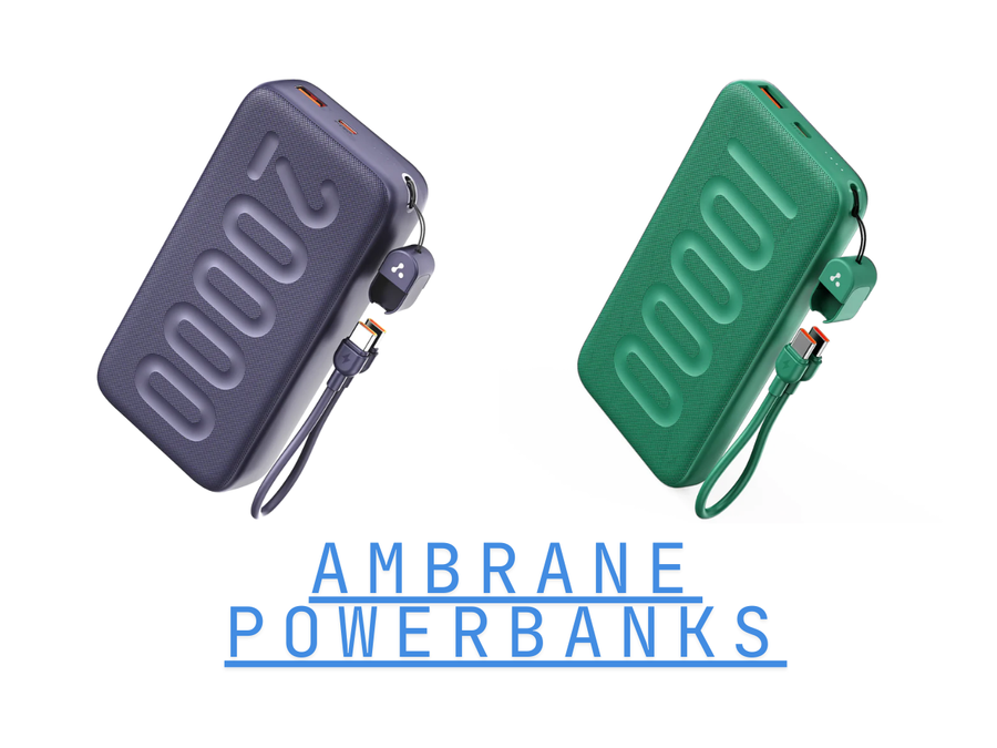 Ambrane Launches Stylo N10 and N20 Power Banks with Fast Charging