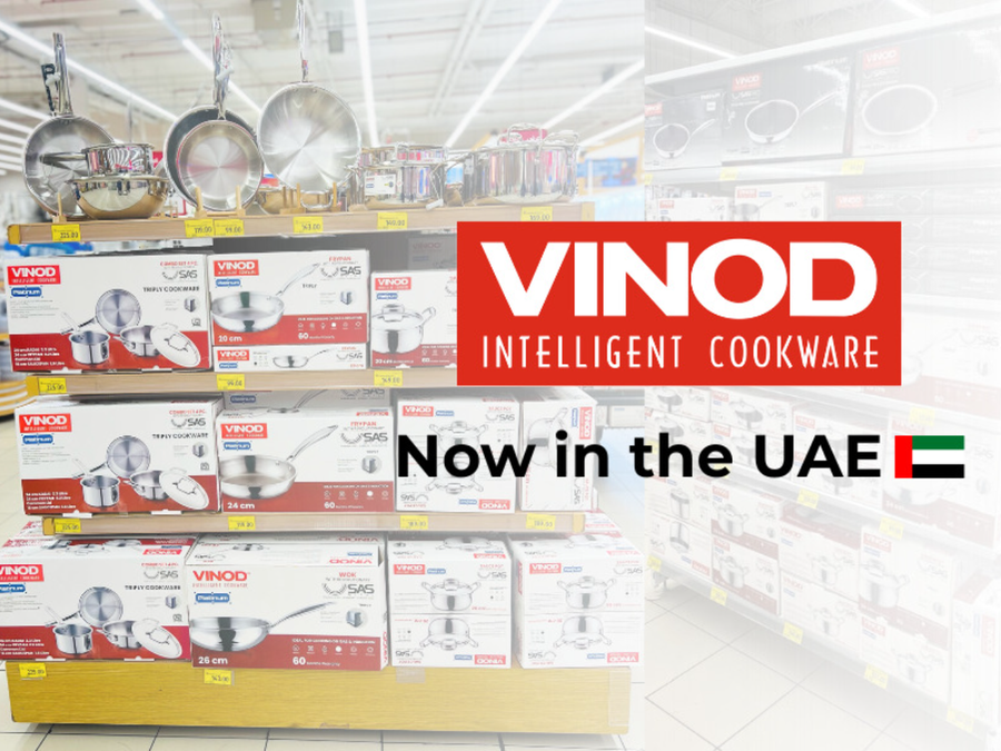 Vinod Intelligent Cookware Expands Retail Presence in UAE and Middle East