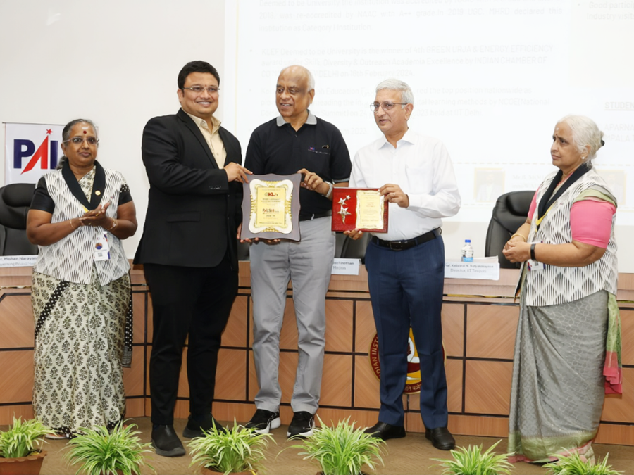 KLH Aziznagar Clinches Dual Awards at IIT Madras PALs Ceremony