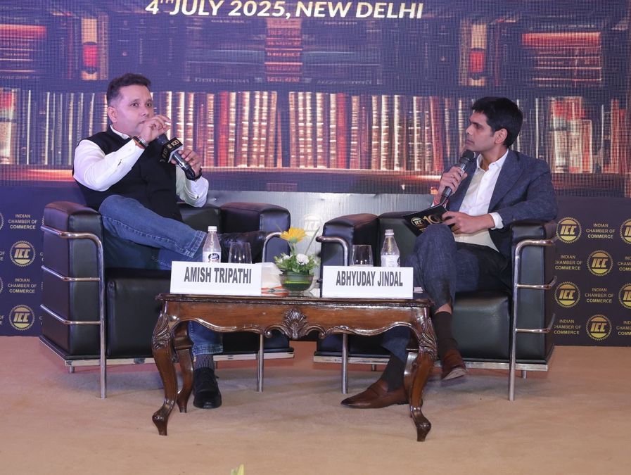 ICC Hosts Fireside Chat with Author Amish Tripathi in New Delhi