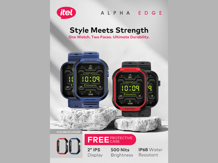 itel Launches Alpha Edge and Alpha Style Smartwatches