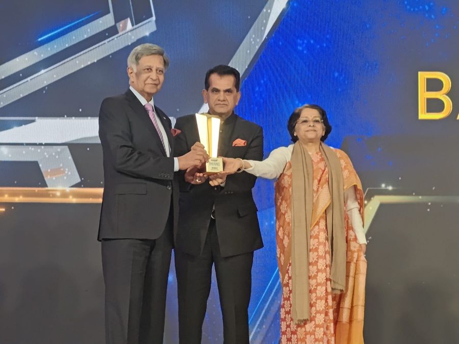 Bharat Forge Chairman Baba Kalyani Honoured With Top Business Award