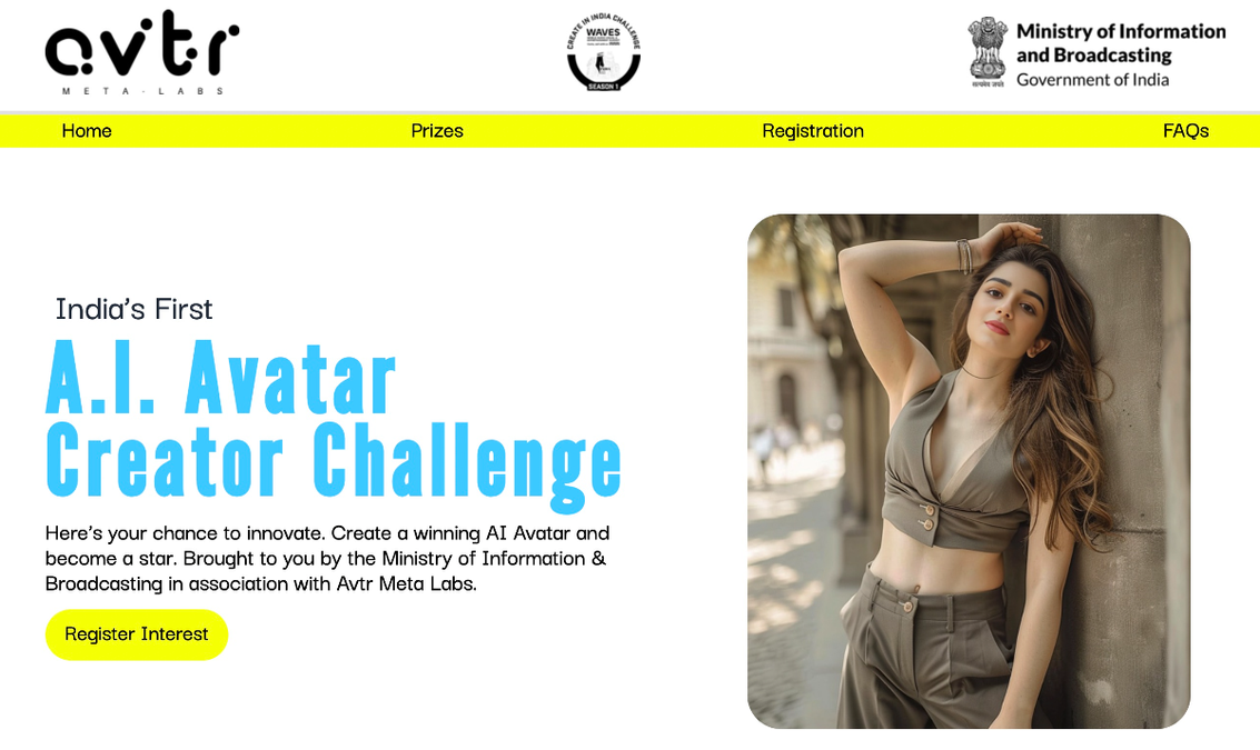 Avtr Meta Labs Partners with MIB for AI Avatar Creator Contest