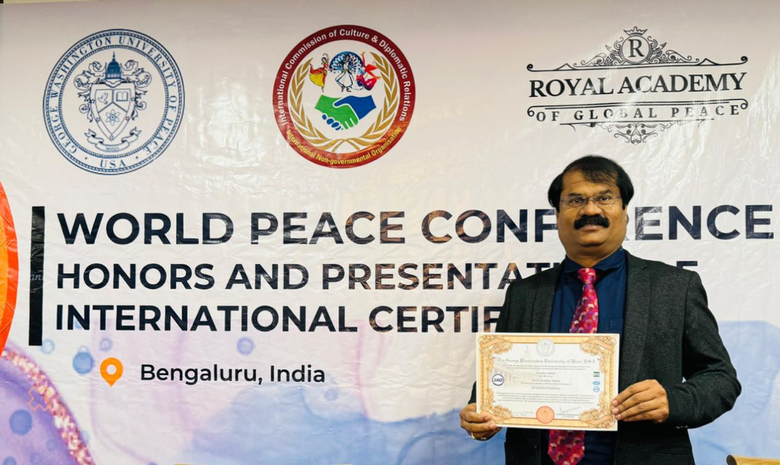 Hyderabad IT Professional Krishna Yedula Receives Honorary Doctorate