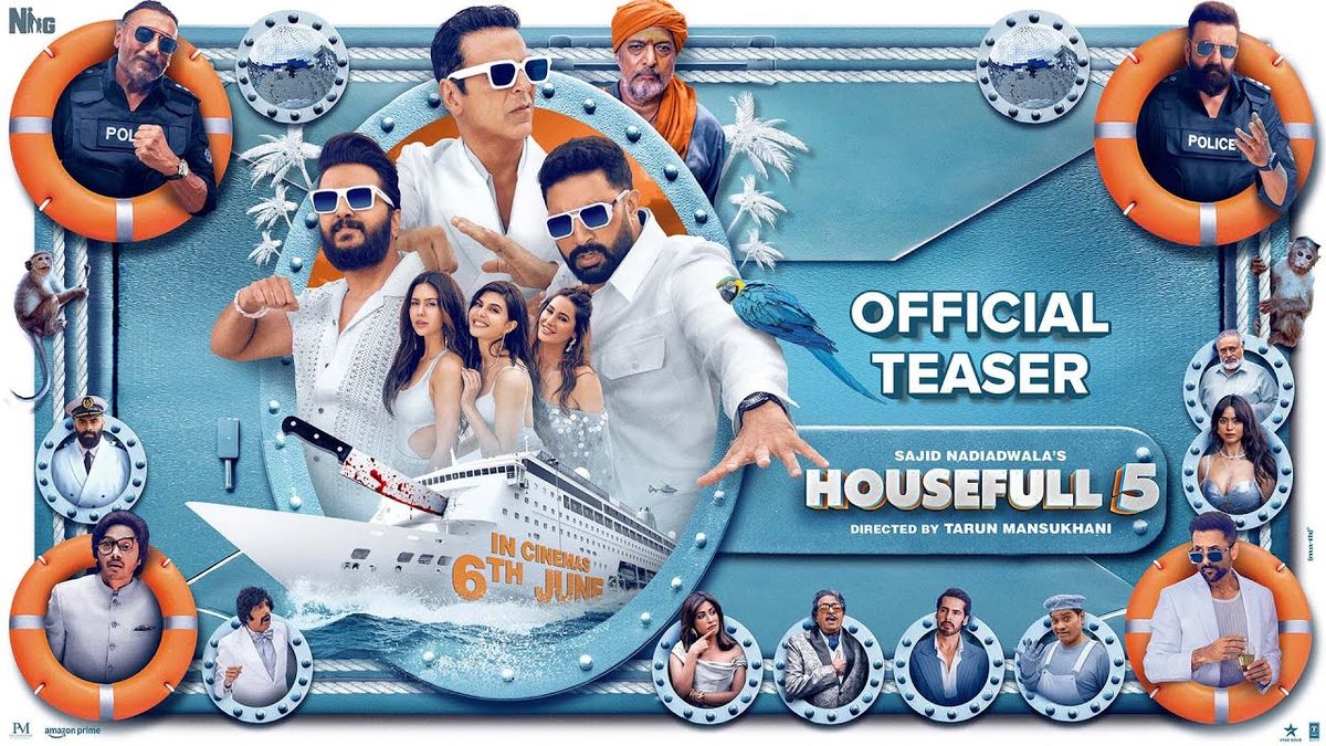 Housefull 5 teaser review: Akshay Kumar, Abhishek Bachchan, and Riteish Deshmukh promise a laugh ...