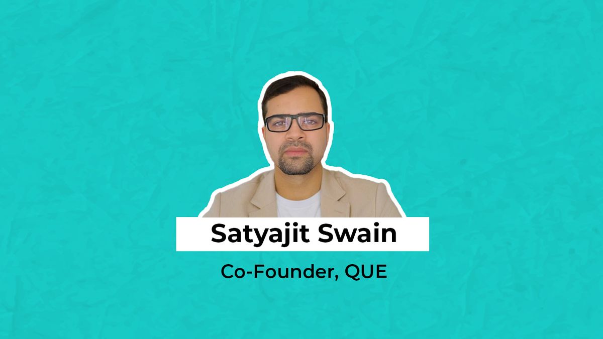 Shikhar Dhawan backed QUE names Satyajit Swain as Co-founder