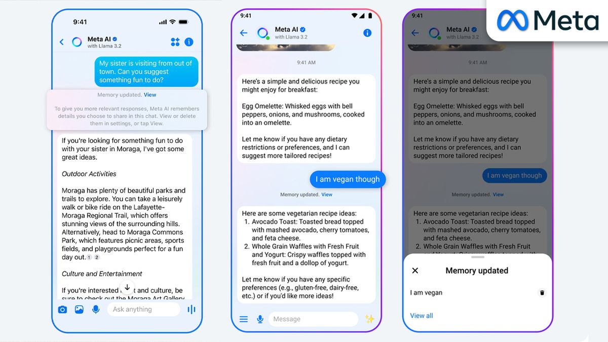 Meta AI uses Facebook & Instagram data to tailor responses