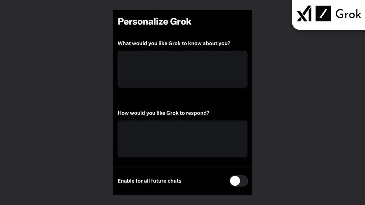 Grok users can now personalise AI responses and share files