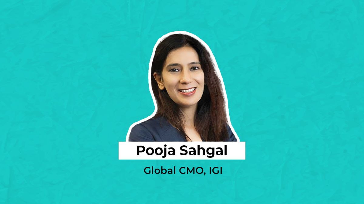 Pooja Sahgal appointed as Global CMO at IGI